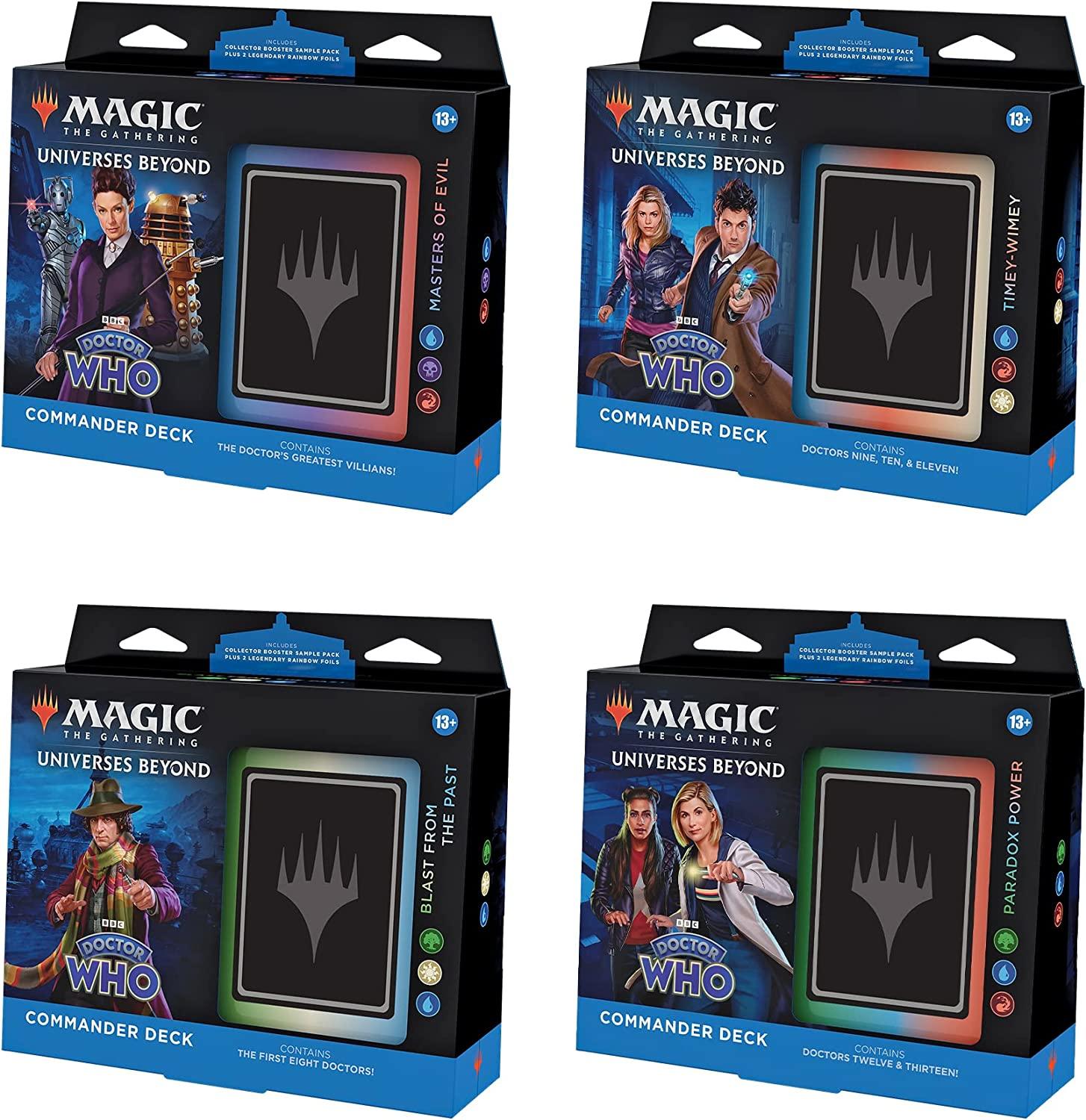 Doctor Who - Commander Deck Display – Madness Comics